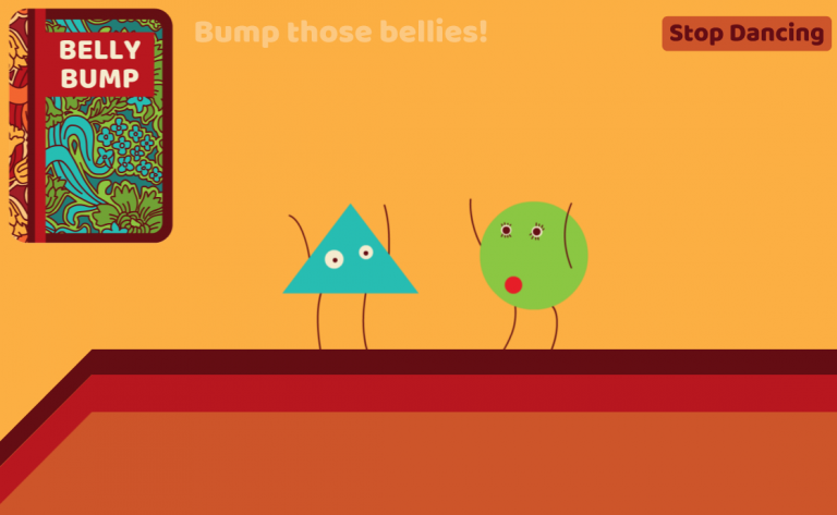 Bumping Bellies in How to Blorrble Blobble – Consent Games